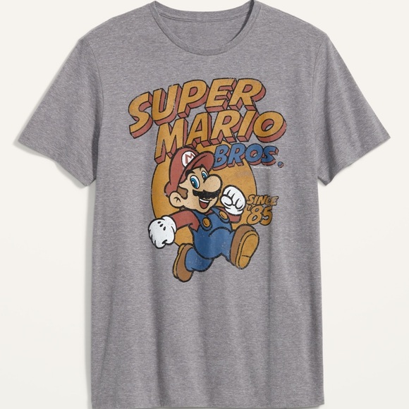 Old Navy | Shirts | Old Navy Super Mario Bros Since 85 Tshirt | Poshmark